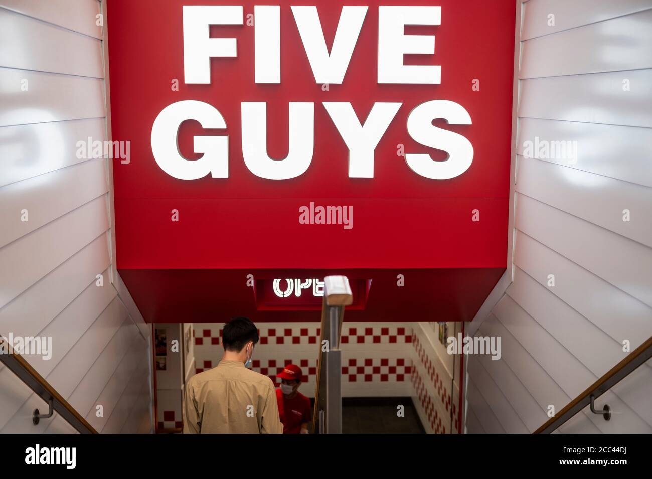 Hong Kong, China. 10th Aug, 2020. American fast casual restaurant chain ...