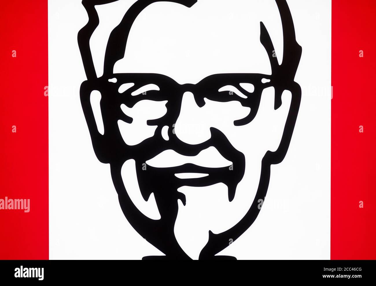 Hong Kong, China. 17th Aug, 2020. American fast food chicken restaurant ...