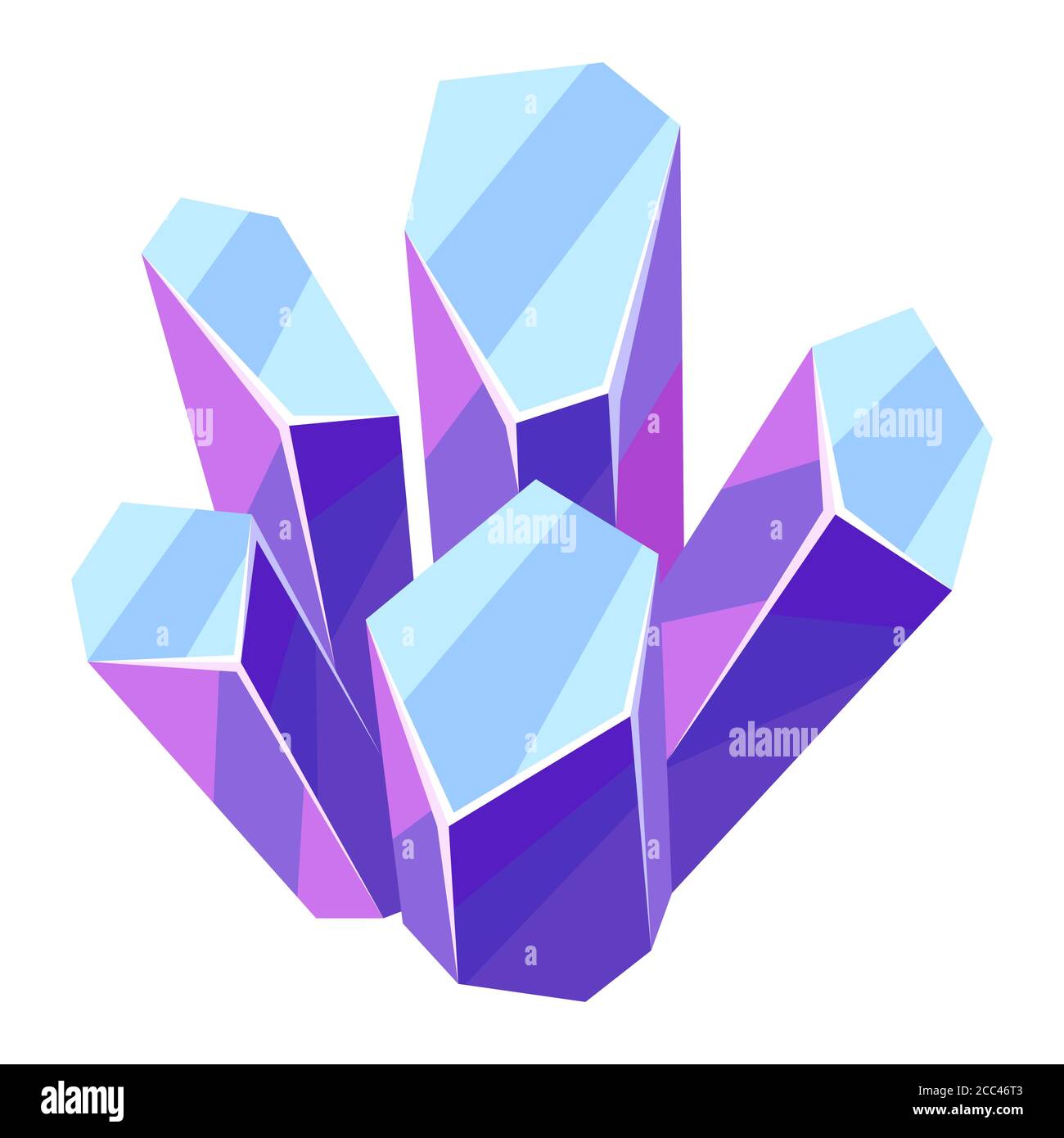 Gemstone mineral Stock Vector Images - Alamy
