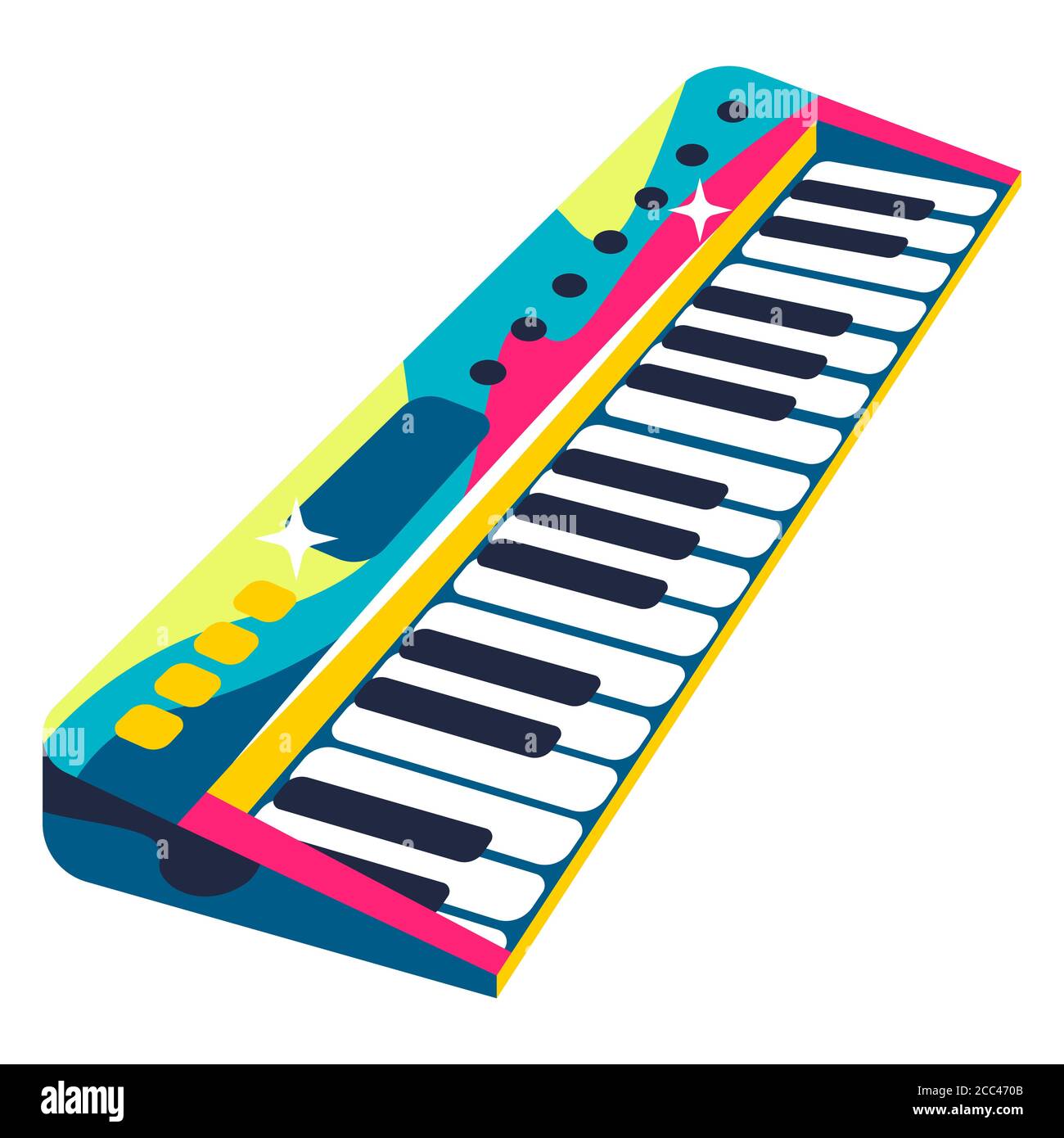 Synthesizer music Cut Out Stock Images & Pictures - Alamy