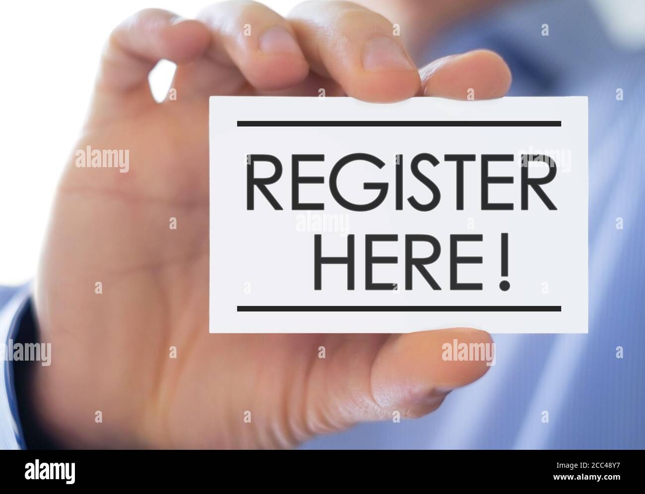 Register registration hi-res stock photography and images - Alamy