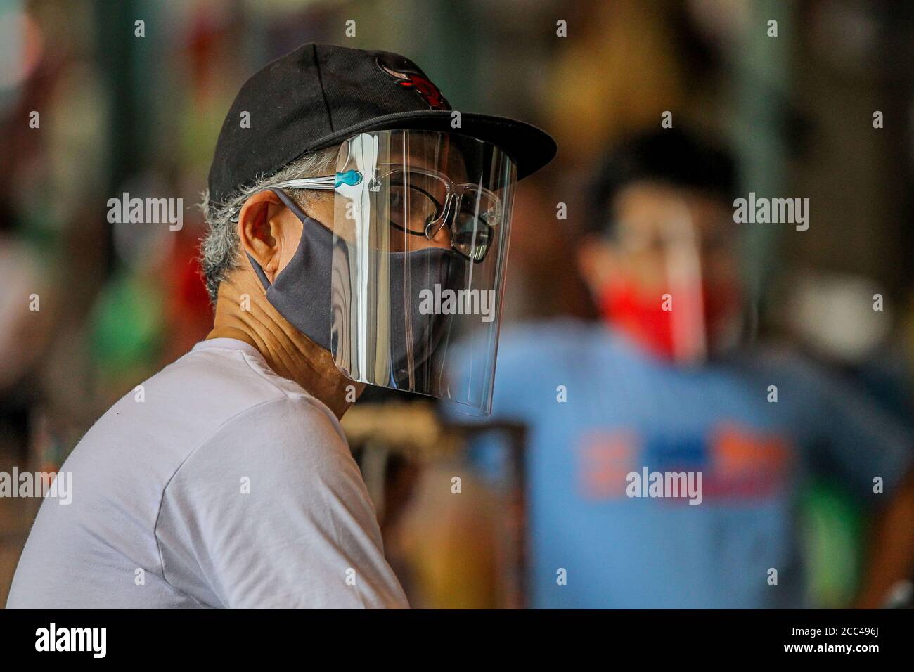 Face shield philippines hi-res stock photography and images - Alamy