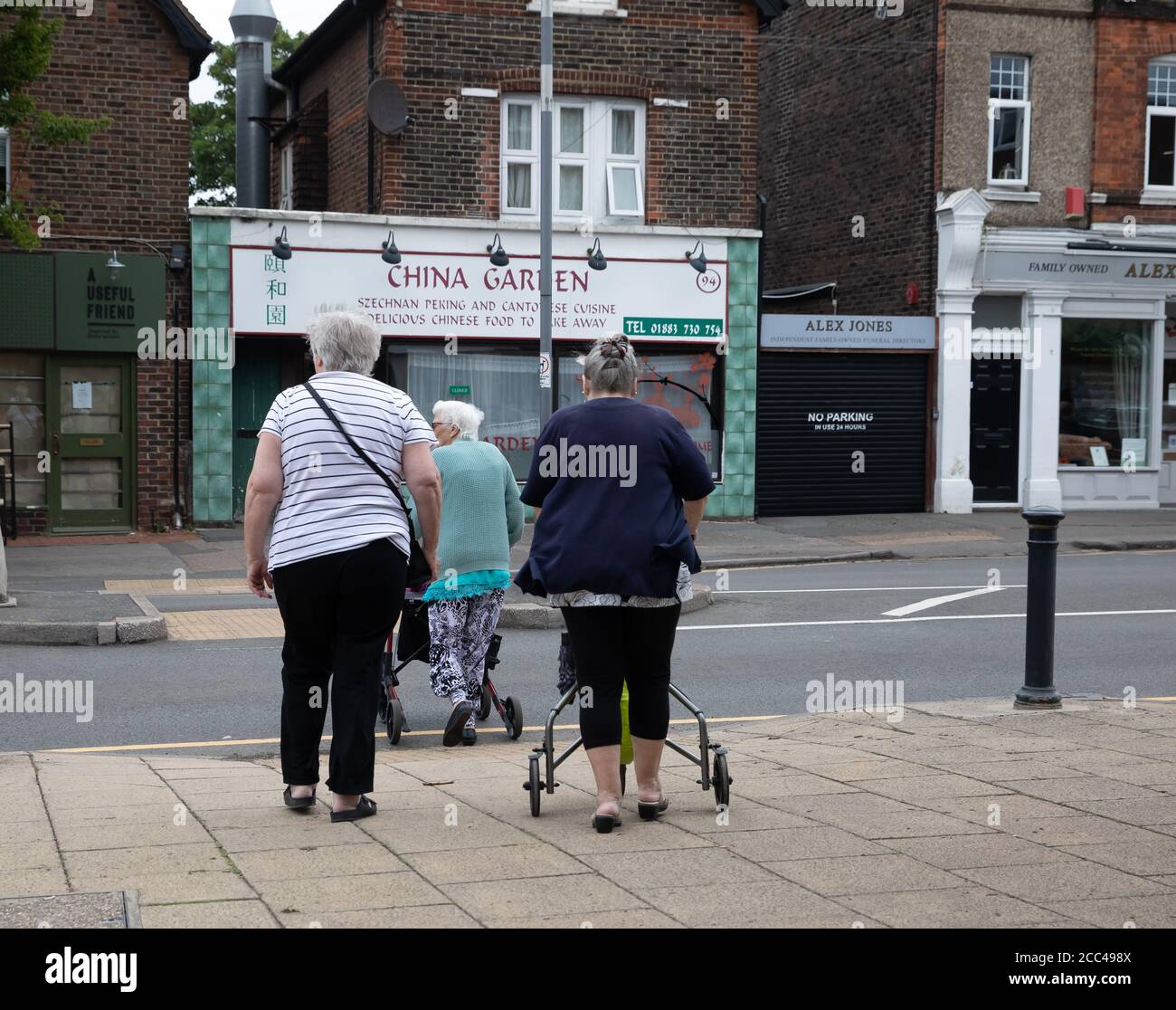 People in Oxted, Surrey, UK Stock Photo - Alamy