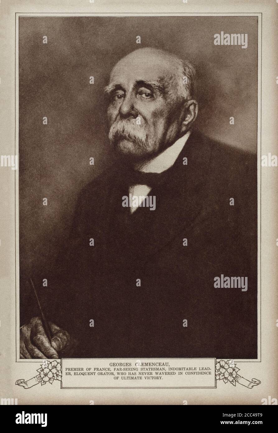 Clemenceau as a tiger hi-res stock photography and images - Alamy
