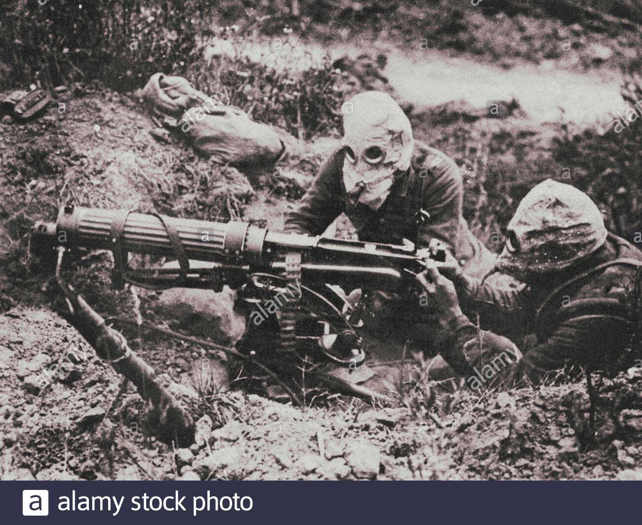 Vickers Machine Gun Wwi High Resolution Stock Photography and Images ...