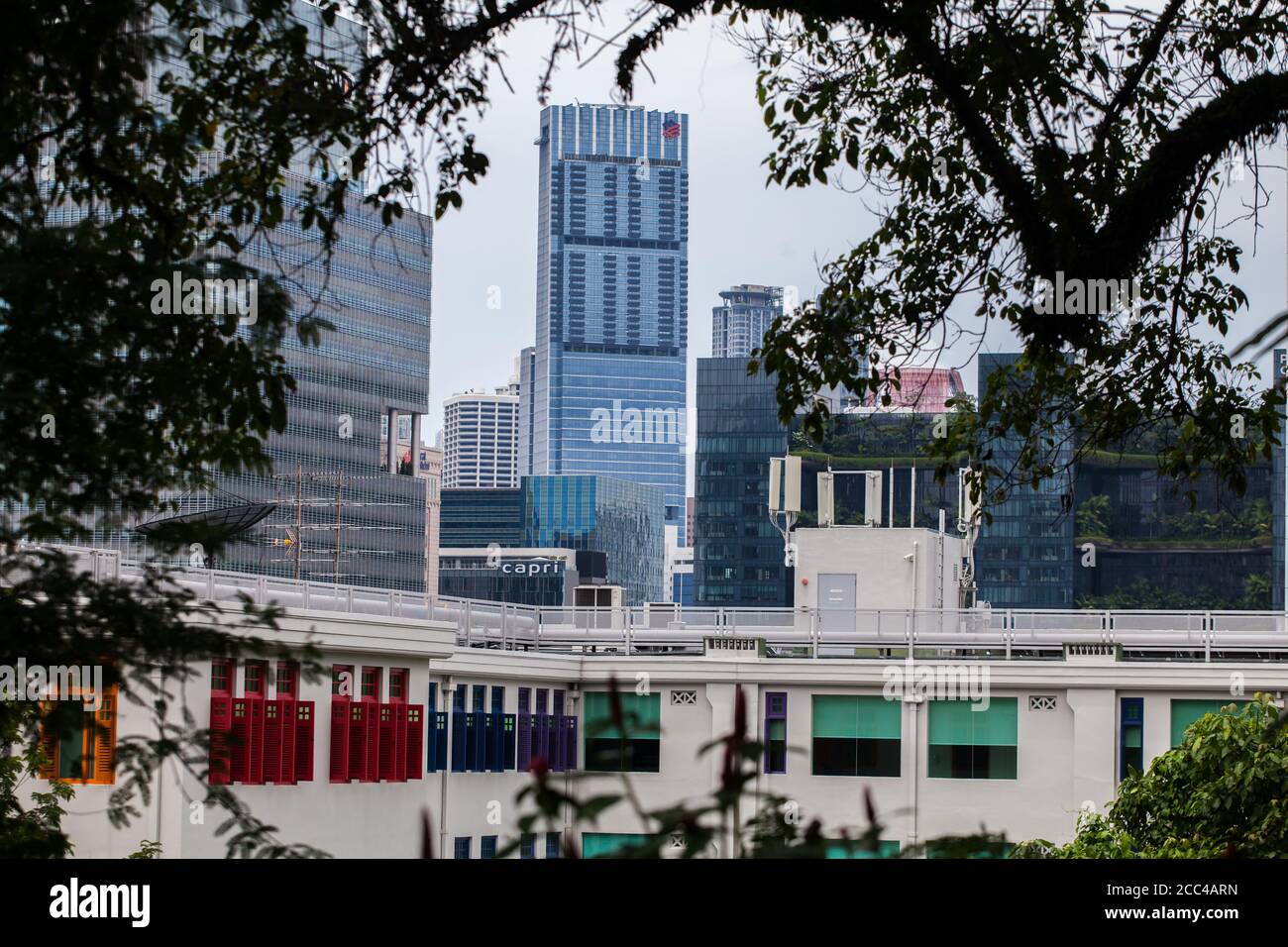 Guoco Tower is the tallest building commercial structure in Singapore ...