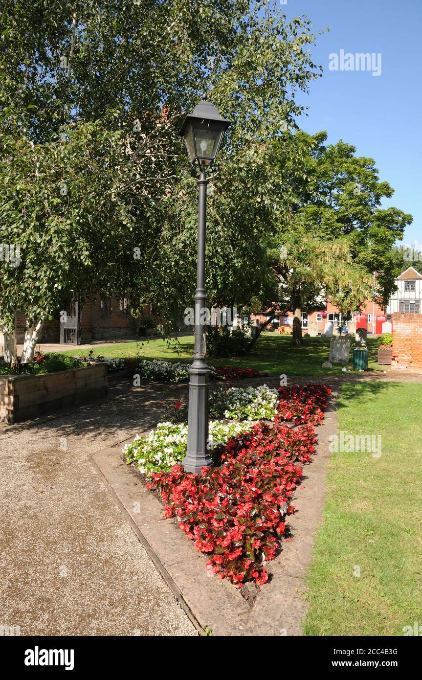 View gardens Thomas Plume's Library, Maldon Essex Stock Photo - Alamy