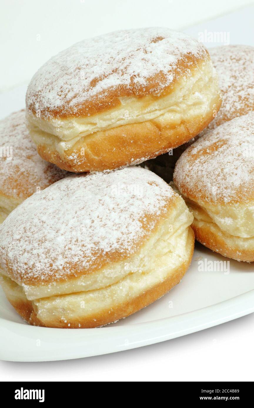 Berliner on plate hi-res stock photography and images - Alamy