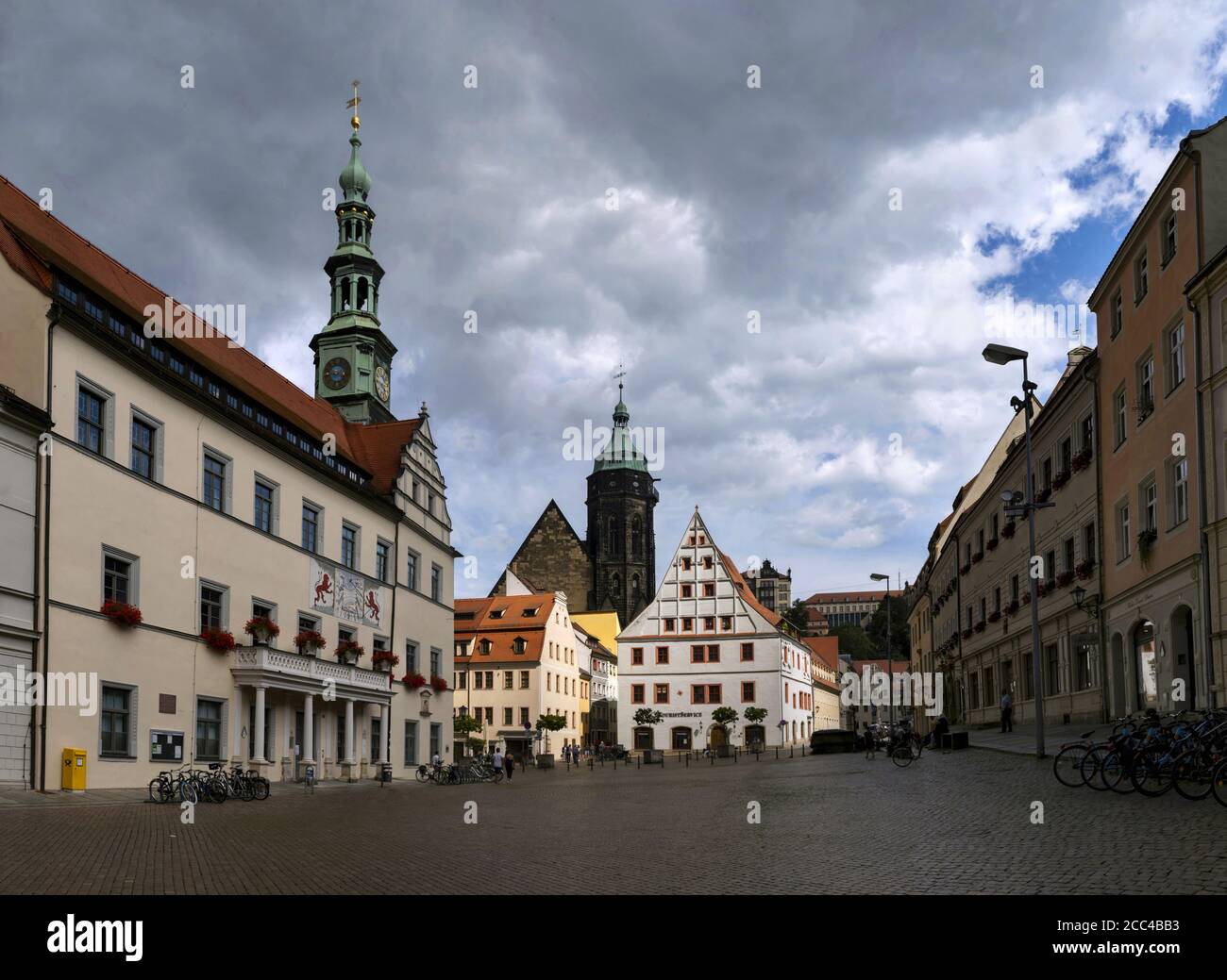 Town hall pirna hi-res stock photography and images - Alamy