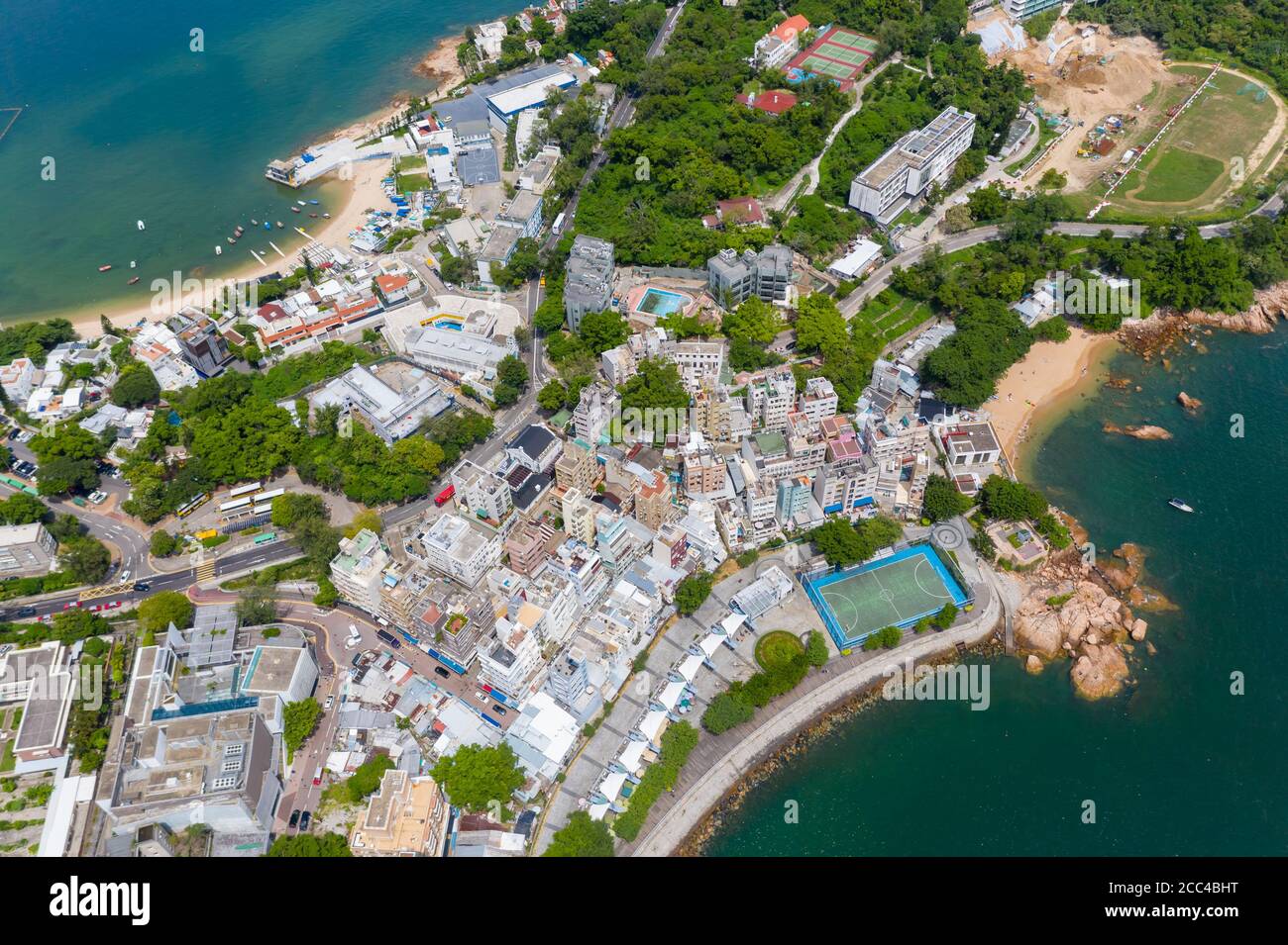Stanley beach promenade hi-res stock photography and images - Alamy