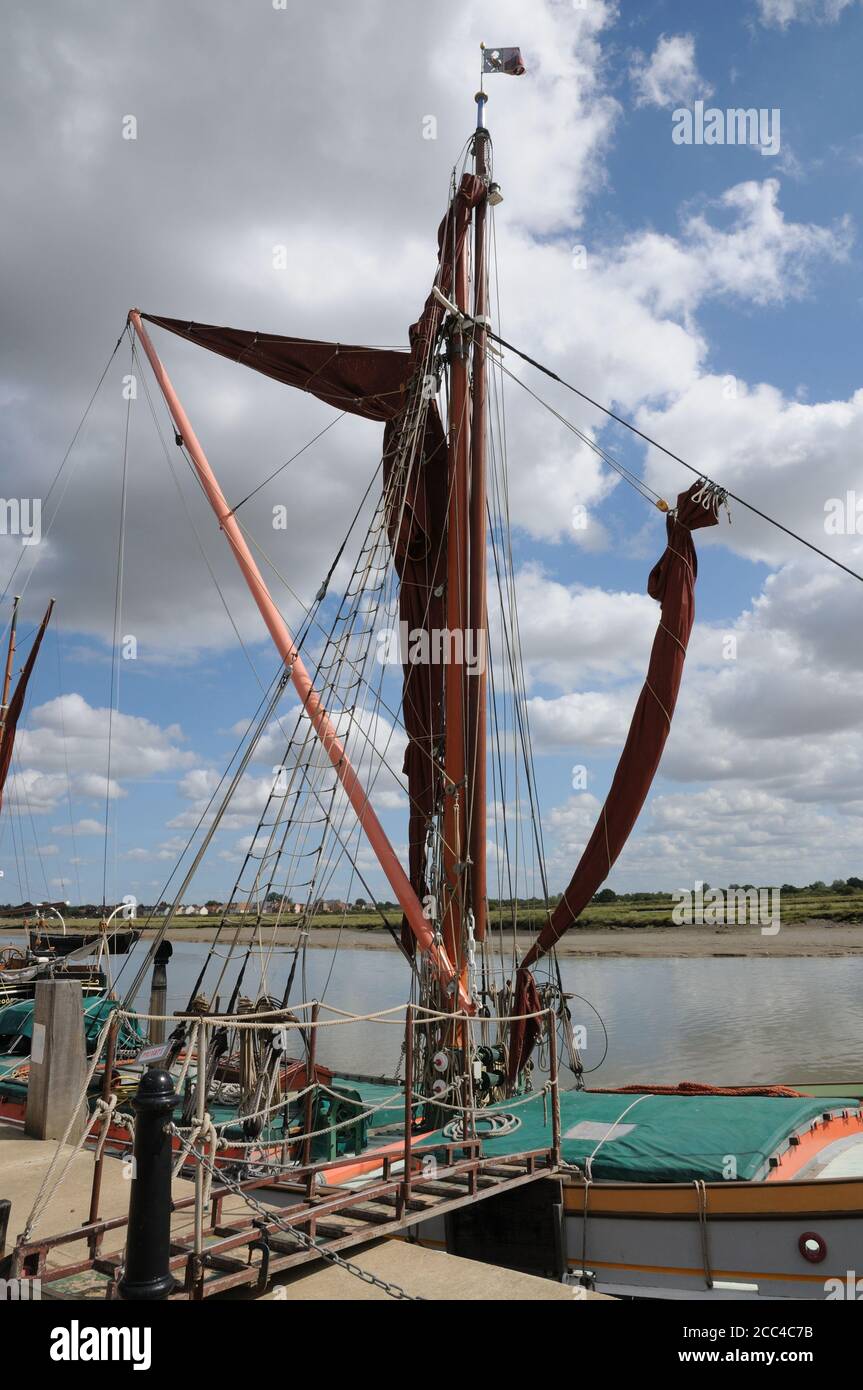 Historic sailing barges hi-res stock photography and images - Alamy