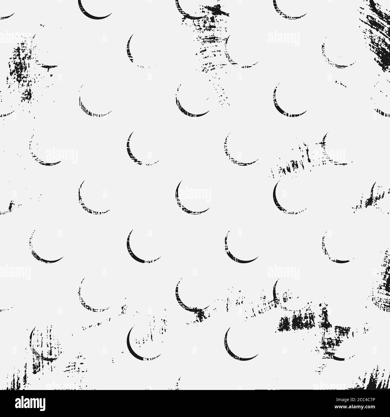 Textured abstract pattern with element of semicircle like to crescent ...