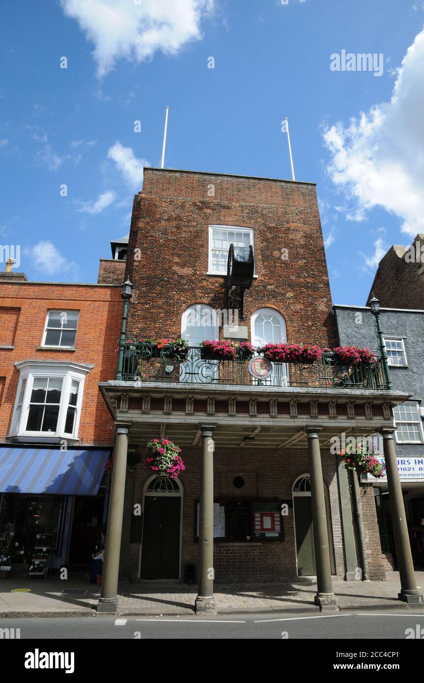 Moot Hall, Maldon, Essex, was built in the fifteenth century Stock ...