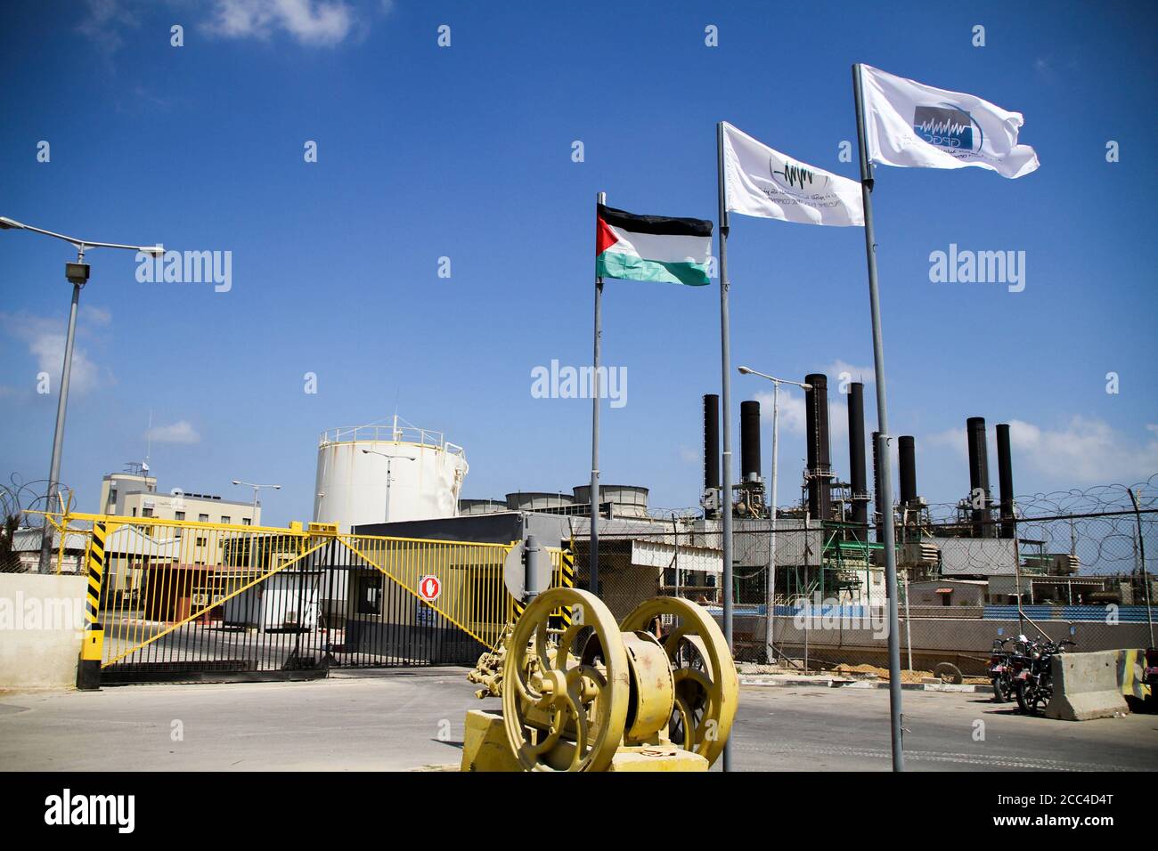 August 18, 2020: Gaza, Palestine. 18 August 2020. The only power ...