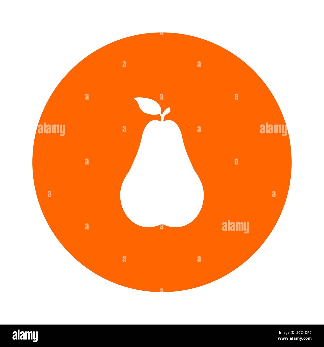 Pear and circle Stock Photo - Alamy