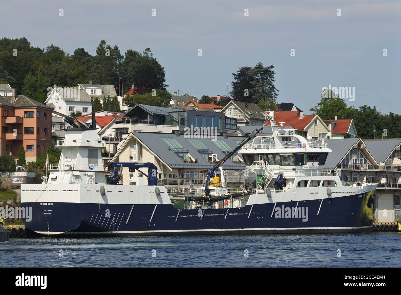 Ronja Tind, wellboat / fish carrier in Leirvik, Stord, Vestland, Norway ...