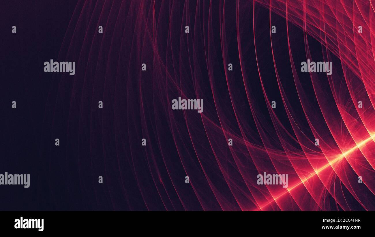 Vibrant red and black art background texture. Retro parallel curvy ...