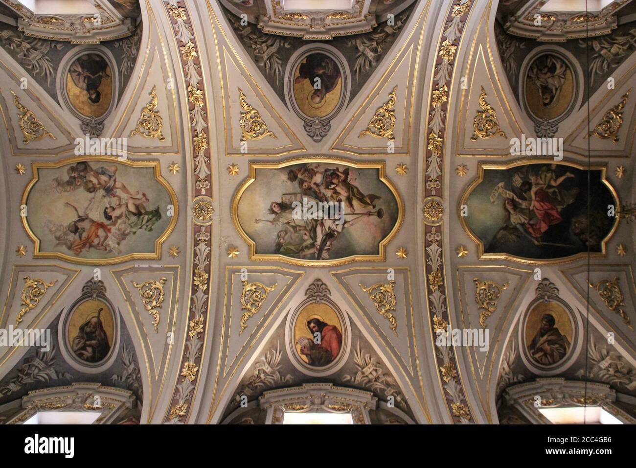 our lady of immaculate conception church in bormla in malta Stock Photo ...