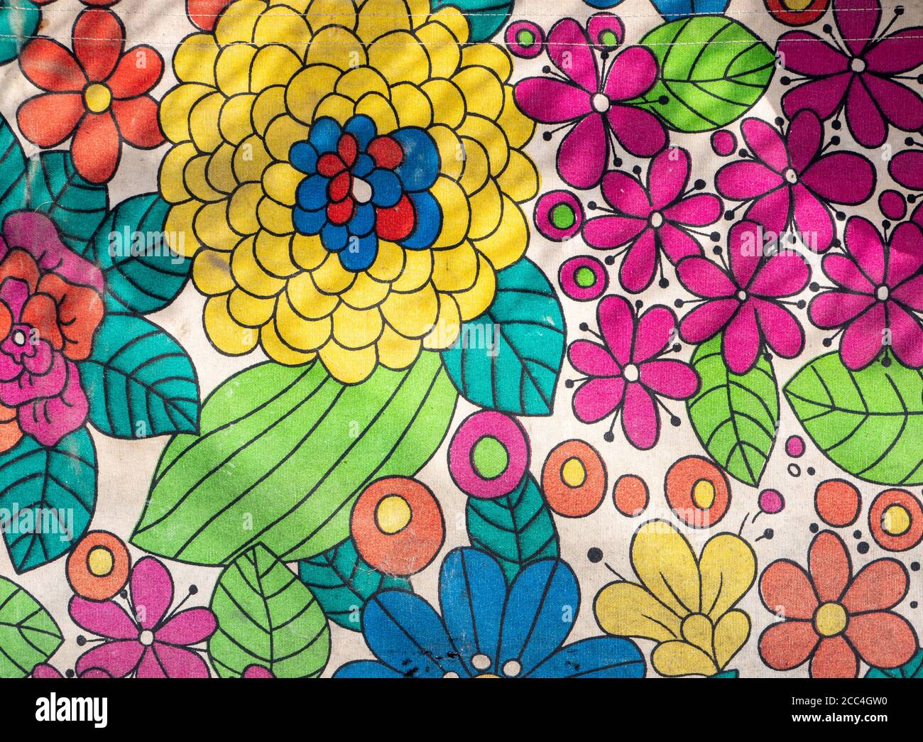 Vintage floral pattern wallpaper texture 01 Stock Photo - Alamy