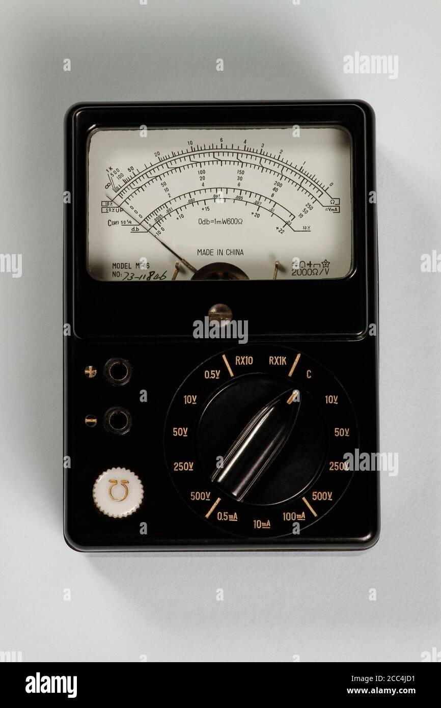 Analog multimeter hi-res stock photography and images - Alamy