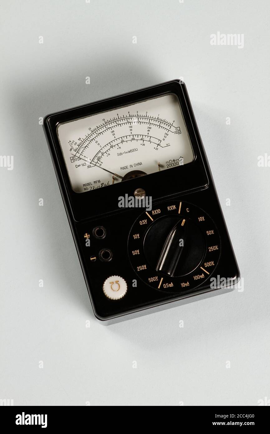 Analog multimeter hi-res stock photography and images - Alamy