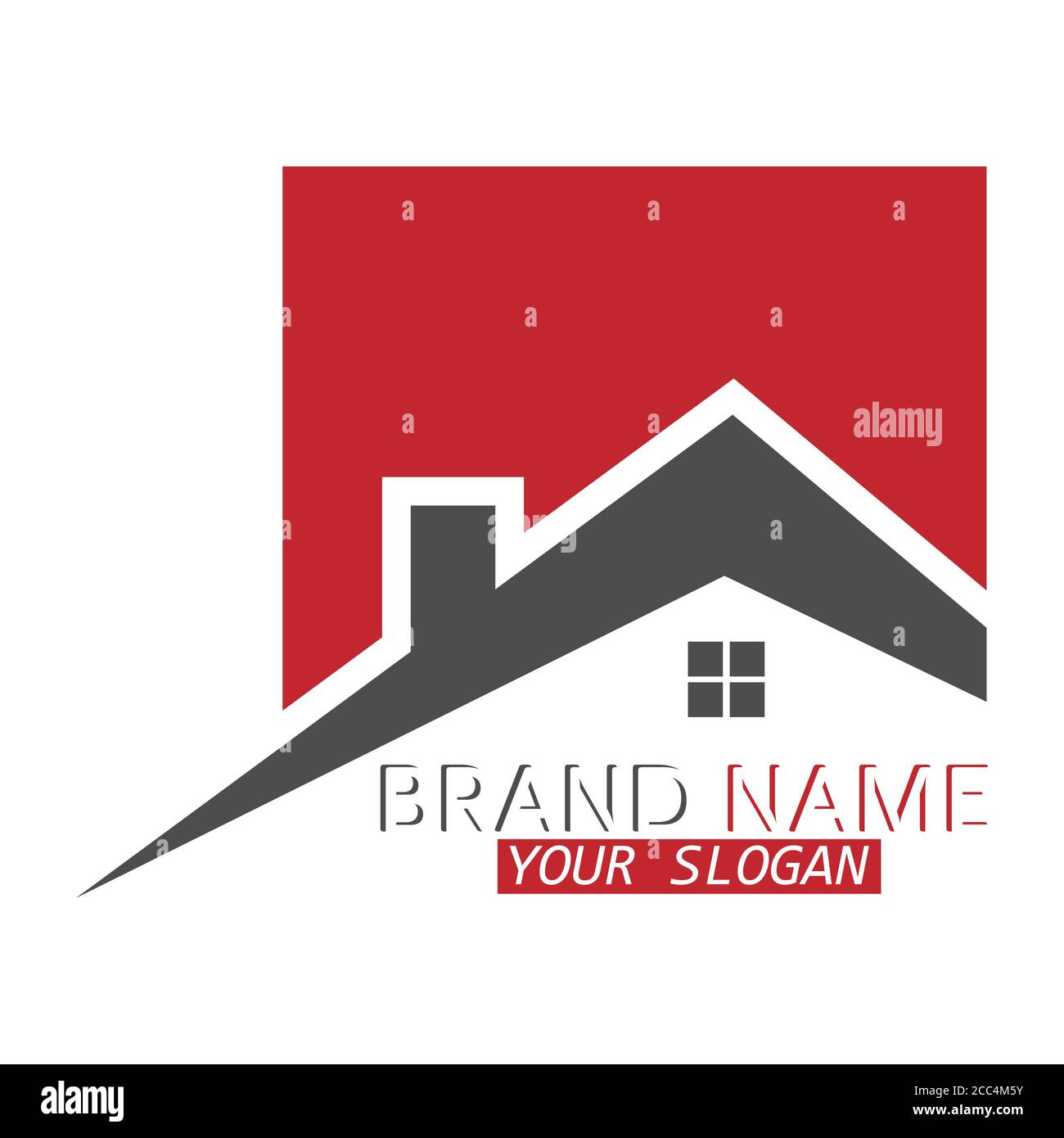 Logo template for a company building and repairing or selling and ...