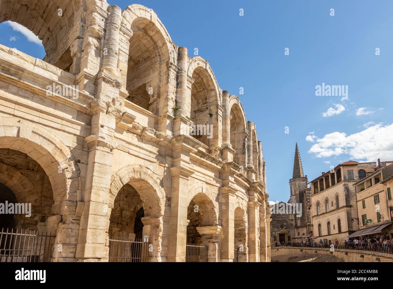 Arles Amphitheatre France Stock Photo - Alamy