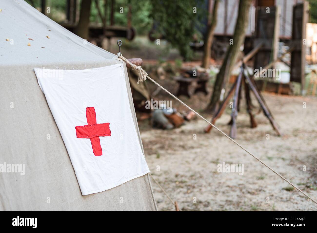 Army Hospital Tent High Resolution Stock Photography and Images - Alamy