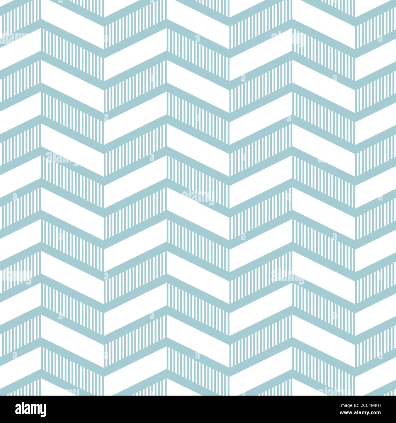 Illustration of a blue zigzag pattern Stock Photo - Alamy