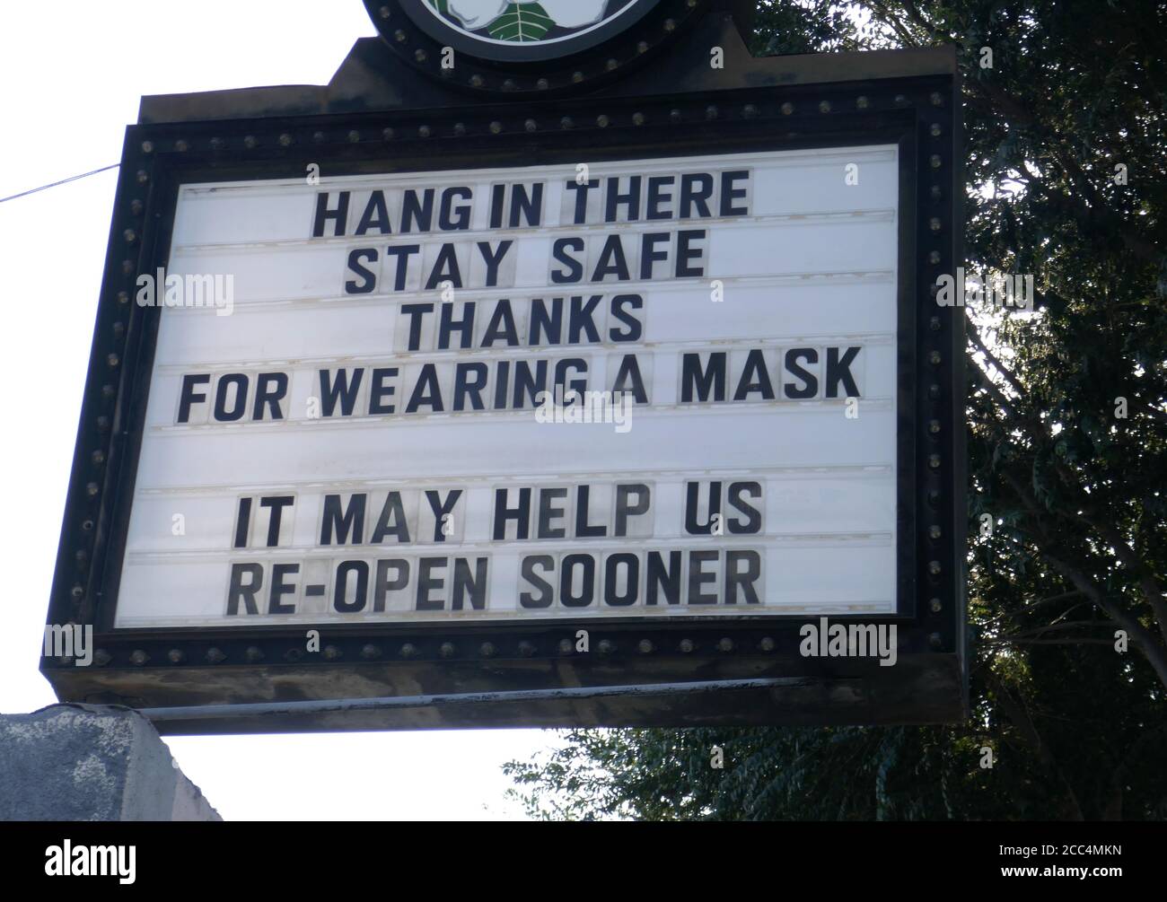 Los Angeles, California, USA 18th August 2020 A general view of ...