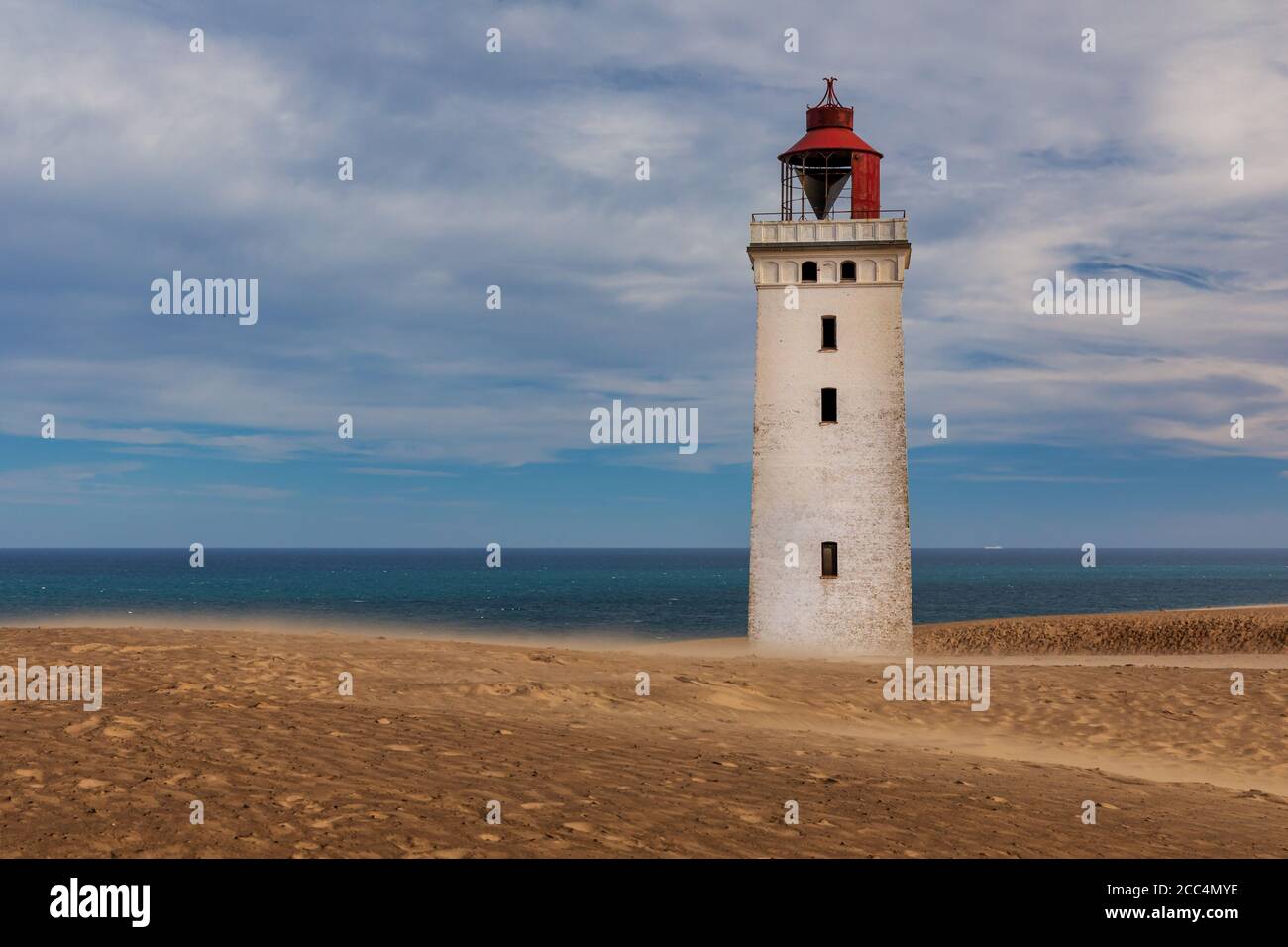 Rubjerg Knude Fyr (lighthouse), North Jutland, Denmark Stock Photo - Alamy