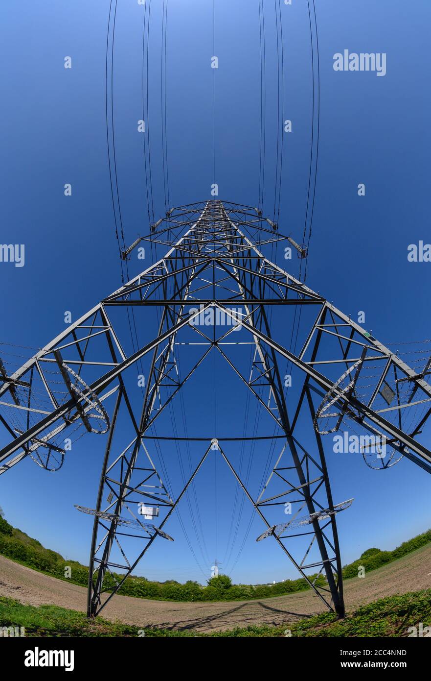 Wardley Pylons, Swinton, Manchester Stock Photo - Alamy