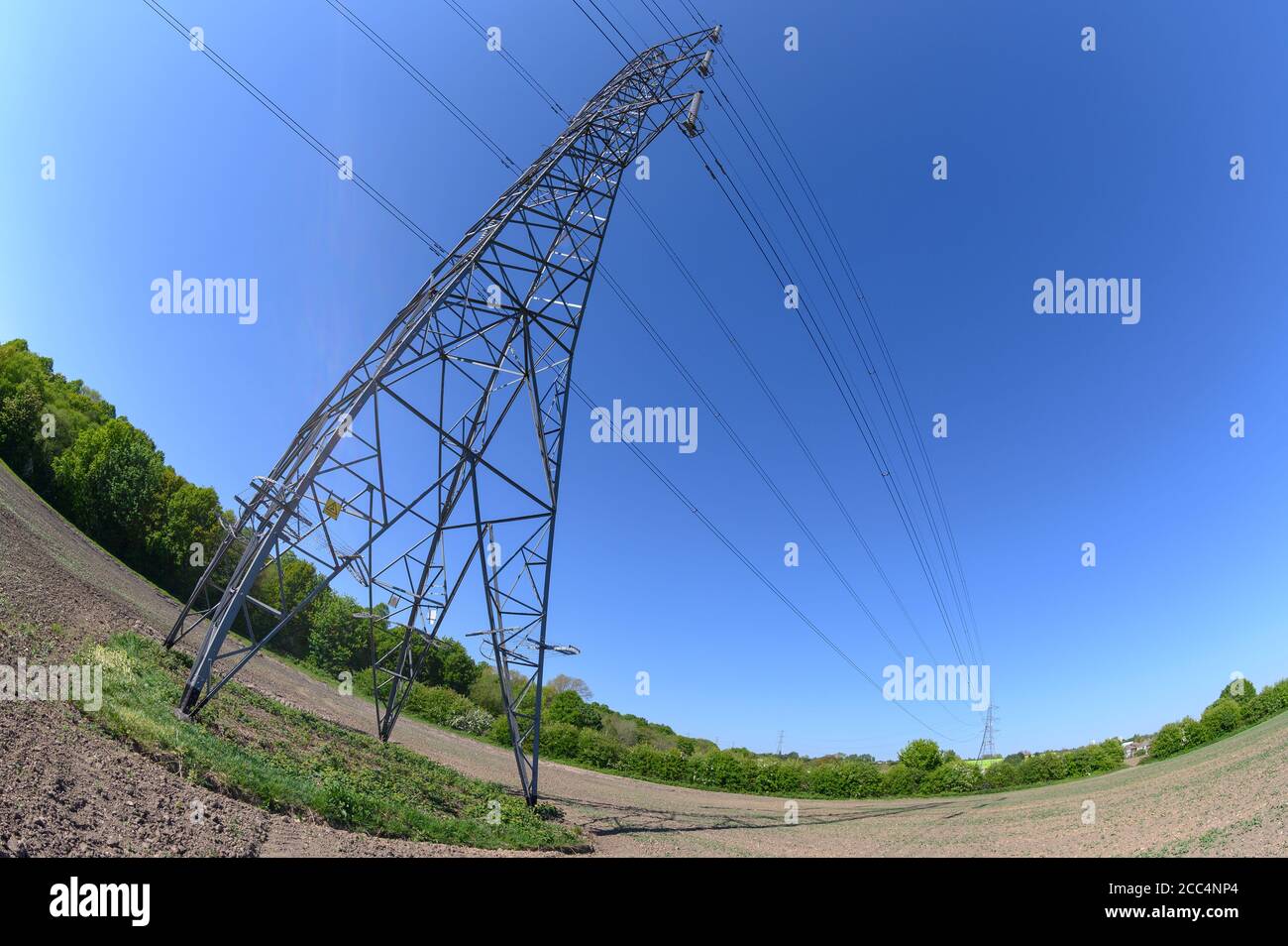 Wardley Pylons, Swinton, Manchester Stock Photo - Alamy