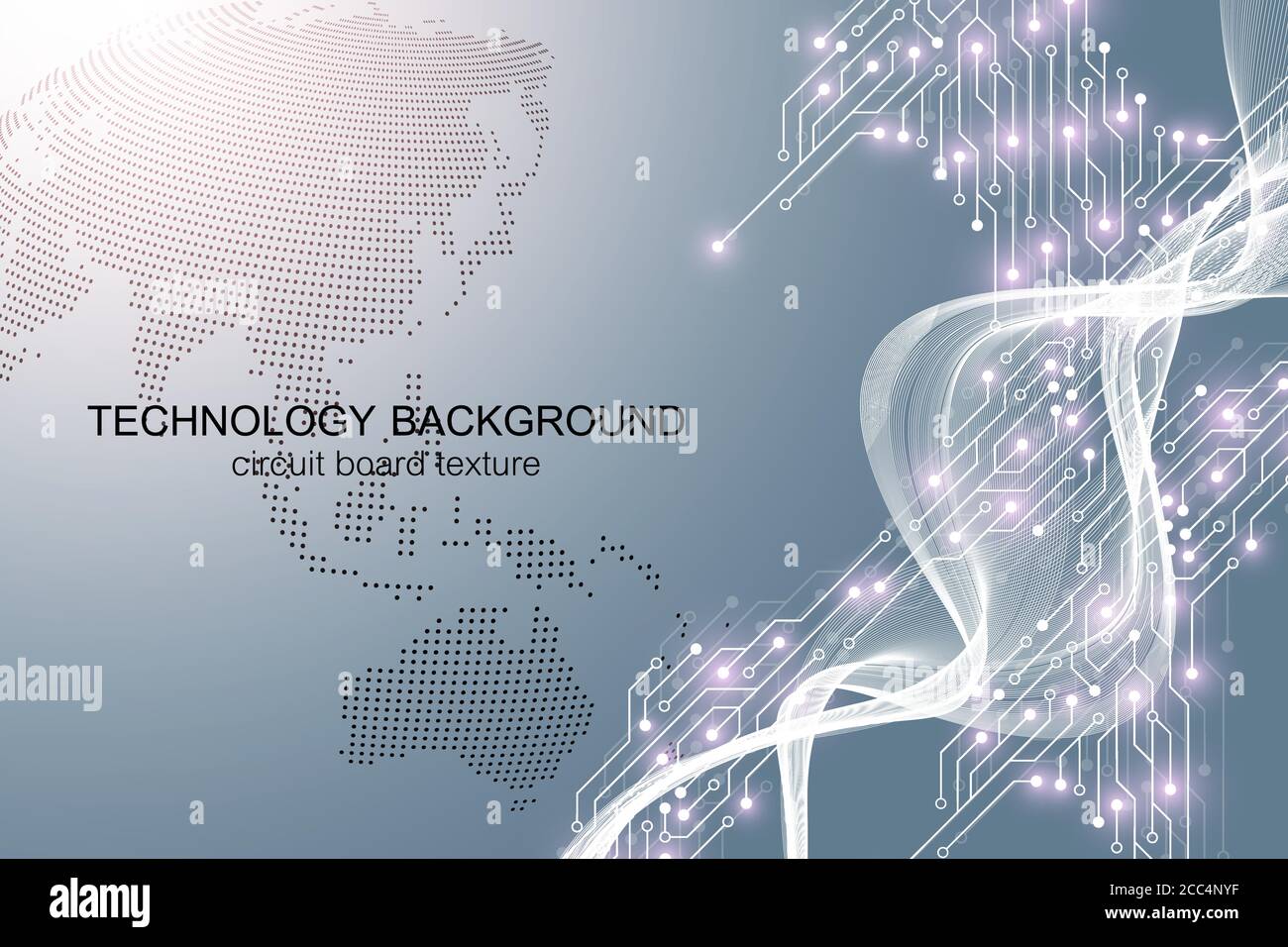 Computer motherboard vector background with circuit board electronic ...