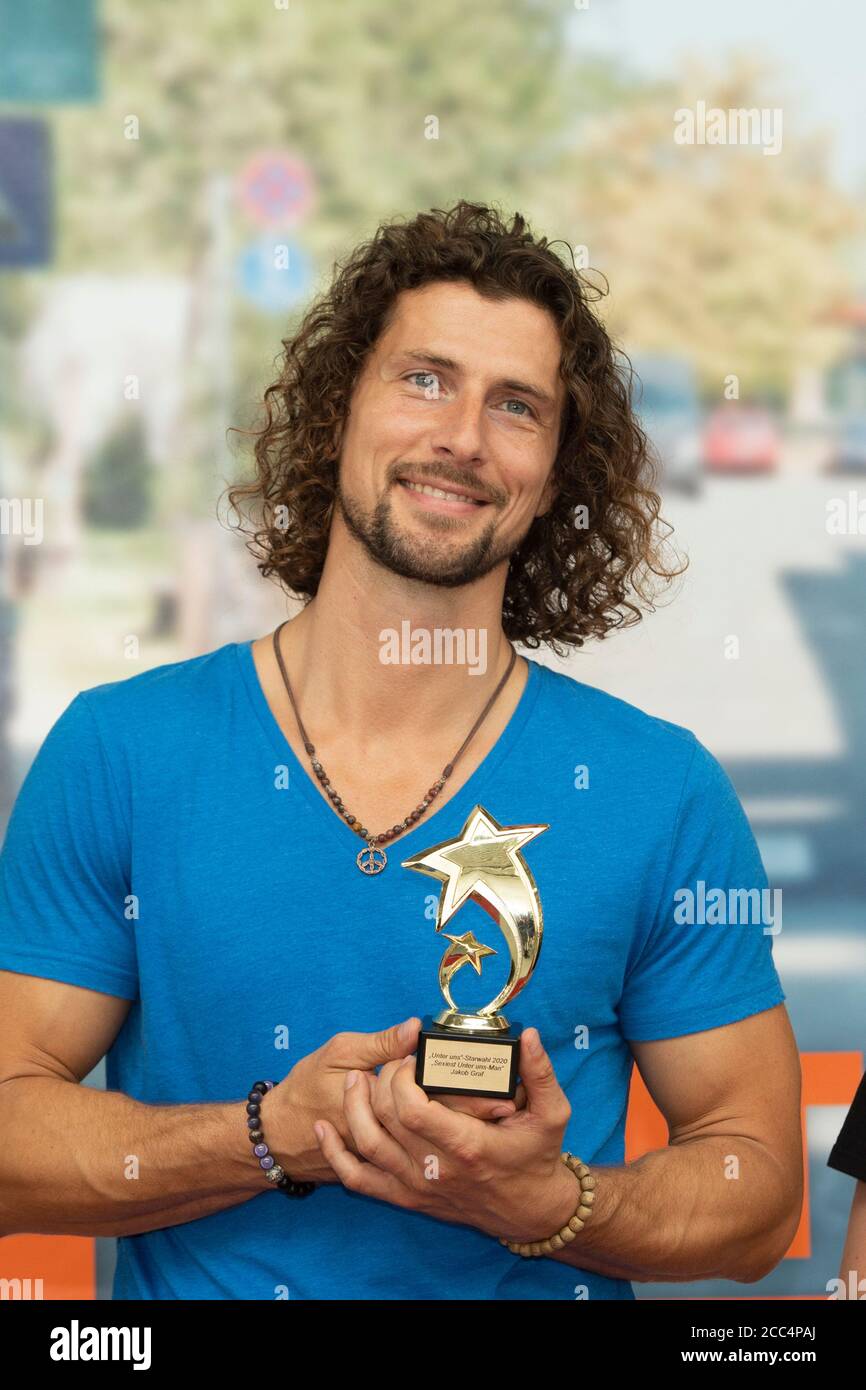 Cologne, Deutschland. 17th Aug, 2020. Actor Jakob GRAF is named ...