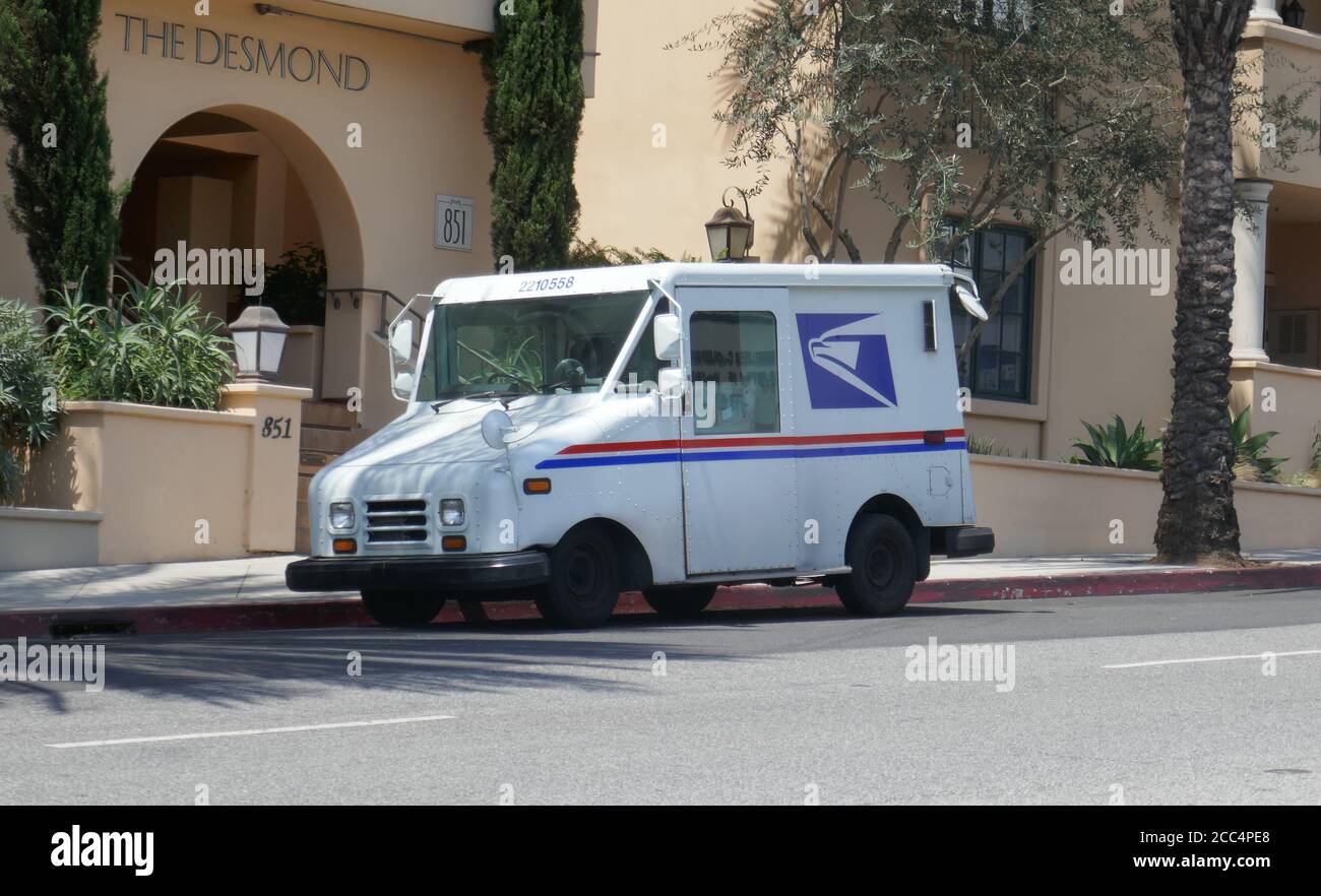 Los Angeles, California, USA 18th August 2020 A general view of US Post ...