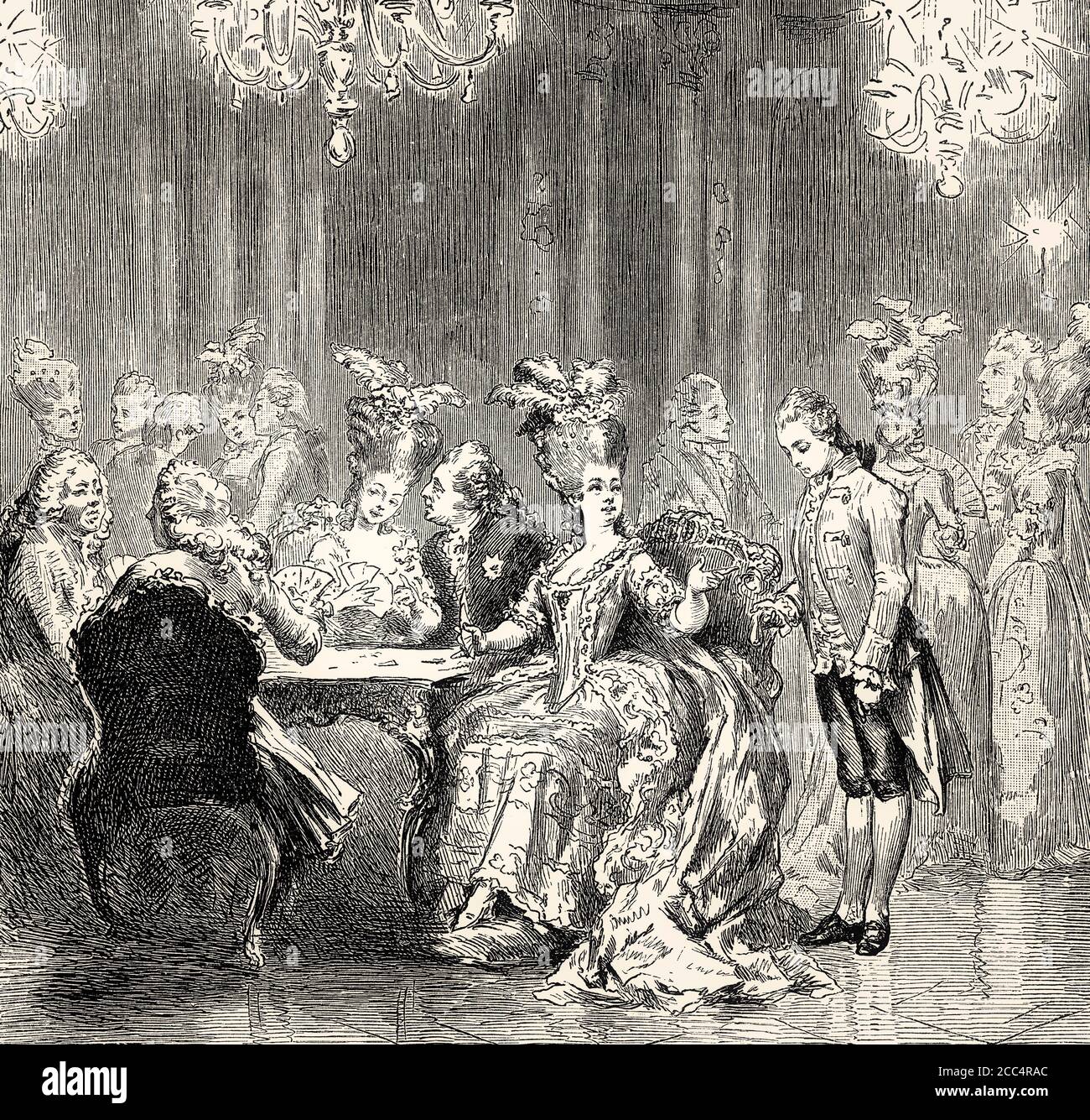 Scene from EFFECTS AT A DISTANCE, Wirkung in die Ferne, a ballad by ...