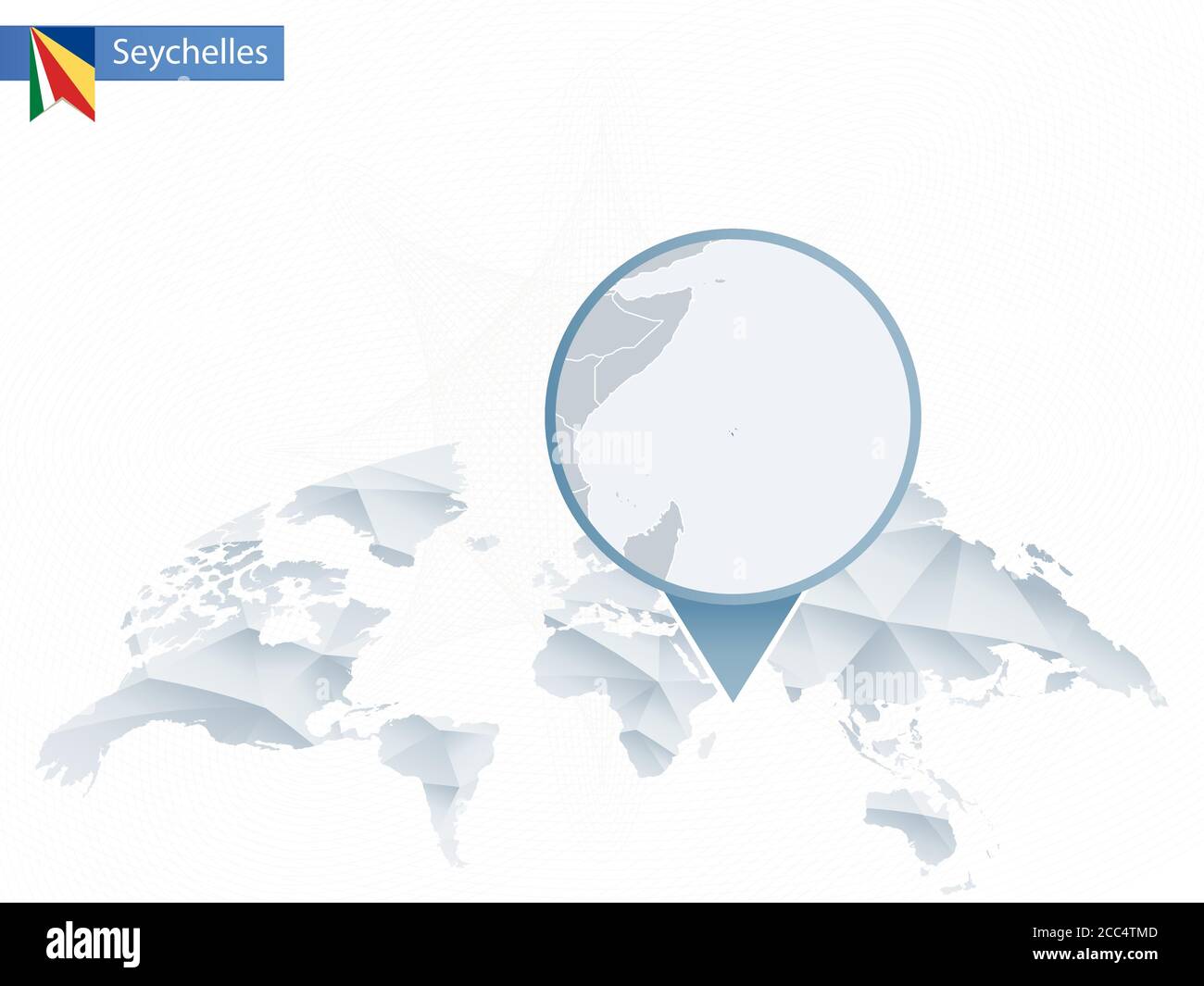 Seychelles map Cut Out Stock Images & Pictures - Alamy