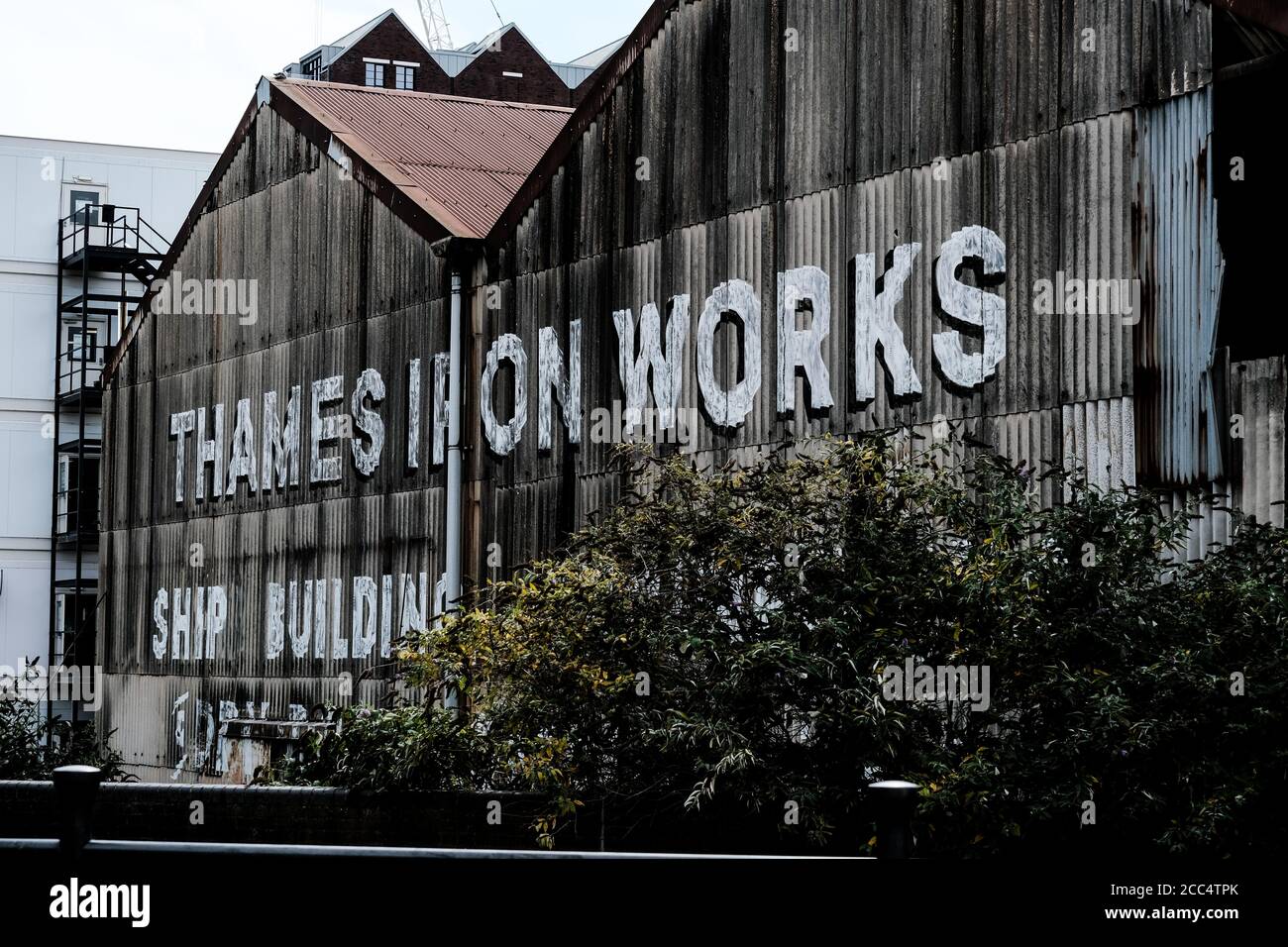 Thames iron works hi-res stock photography and images - Alamy