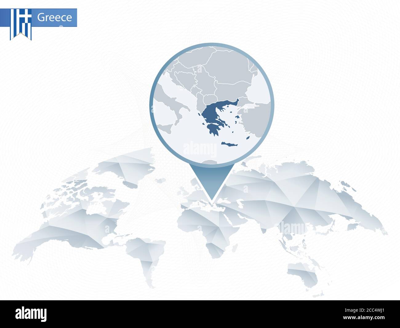 greece in world map