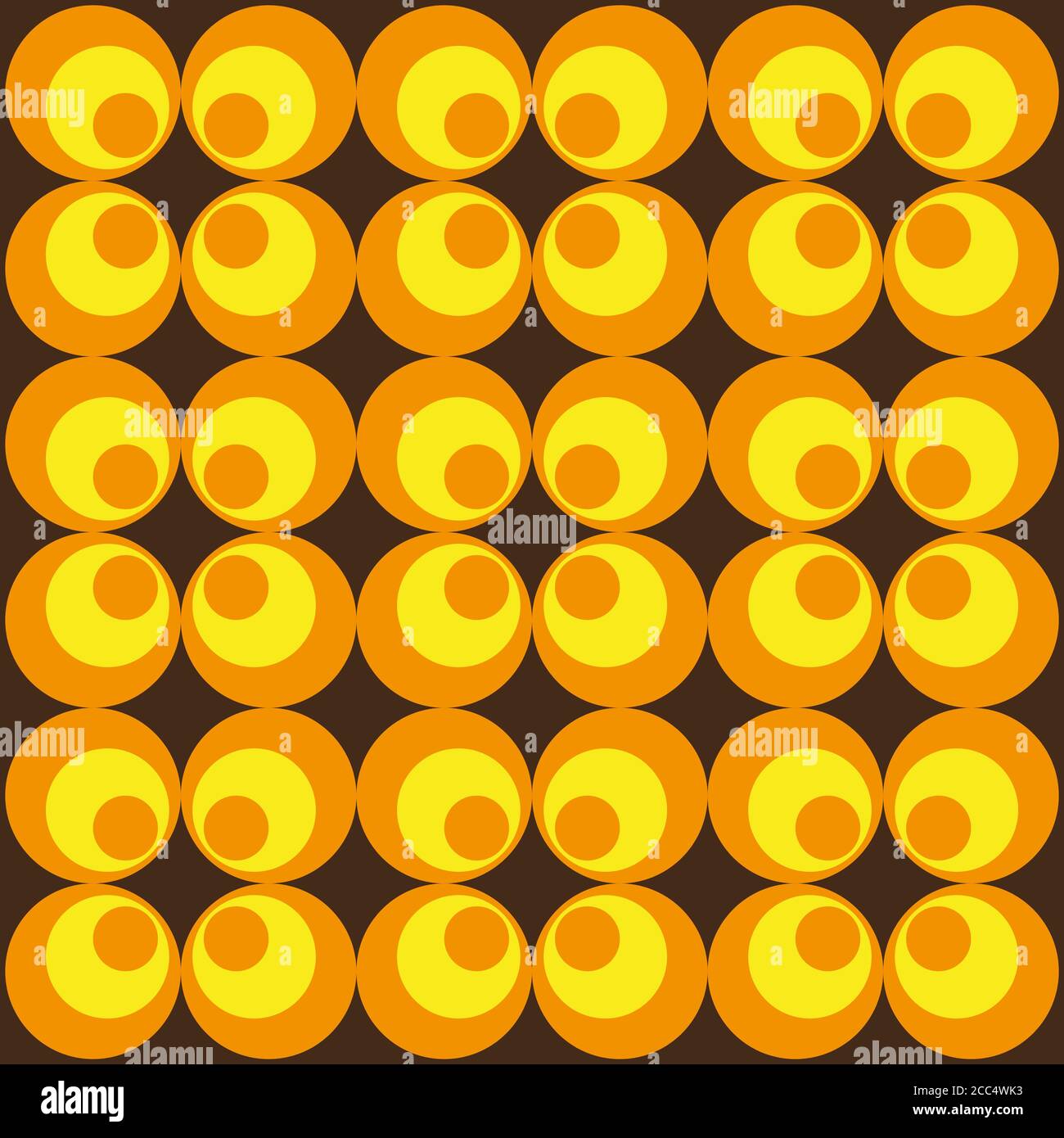 Illustration of yellow round balls background Stock Photo - Alamy