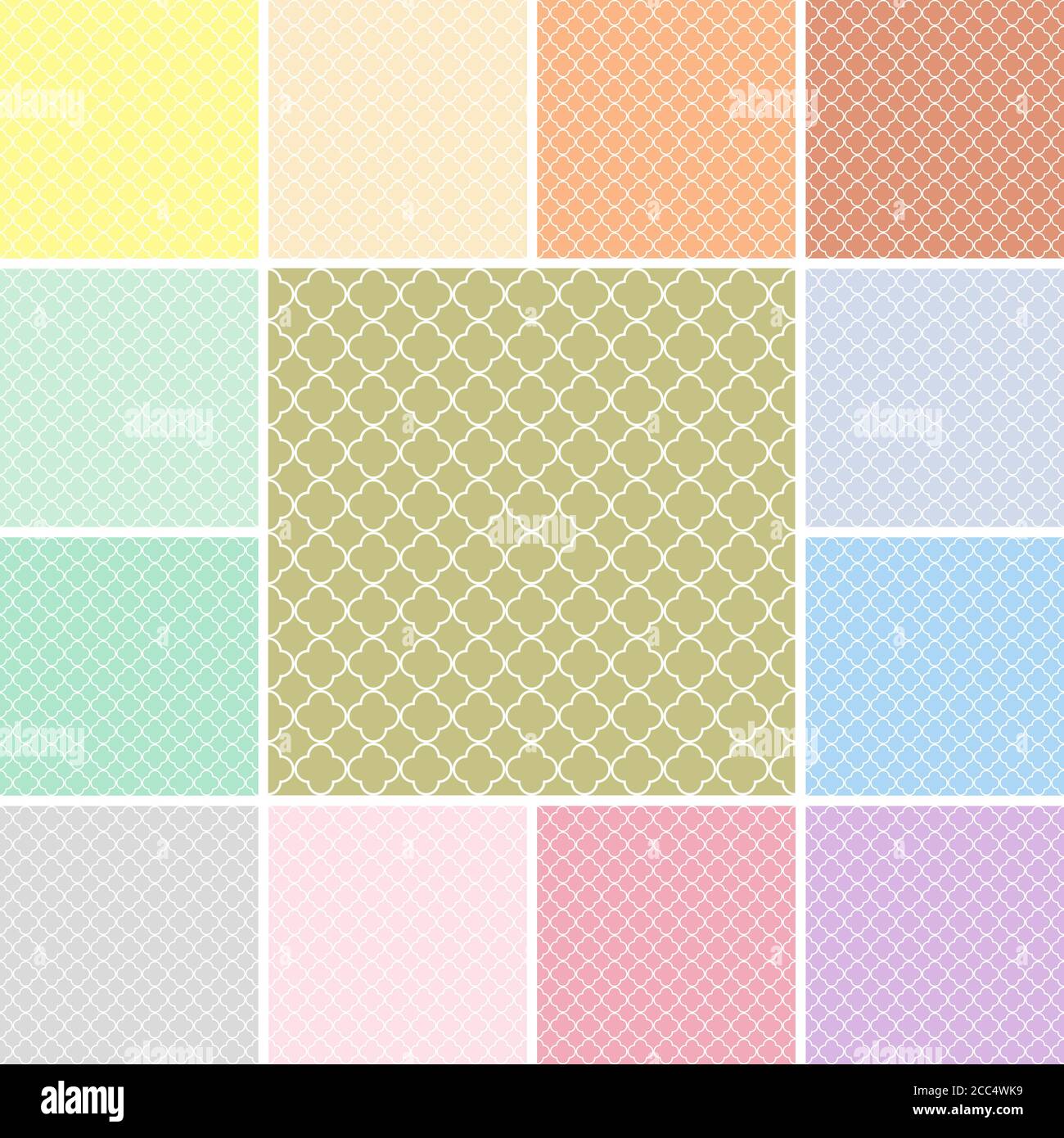 Quatrefoil background hi-res stock photography and images - Alamy