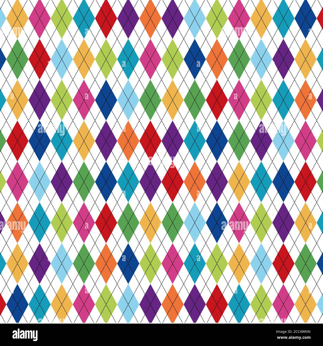 Illustration of colorful rhombuses background Stock Photo - Alamy
