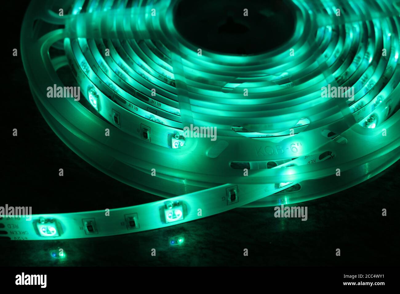 Multicolored LED strip, luminous ribbon for cold light interior ...