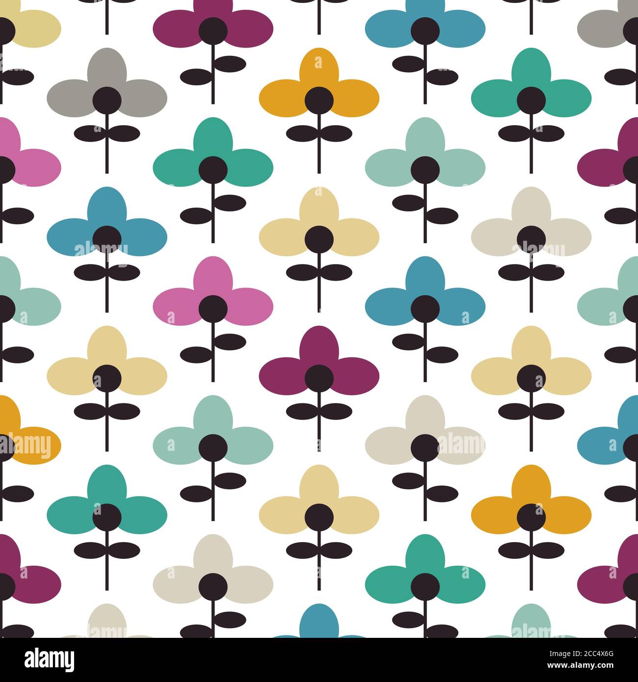 Illustration of a patterned colorful background - perfect for wallpaper ...
