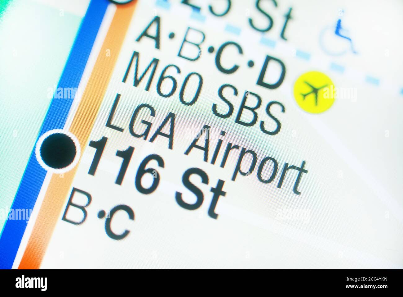 116th Street station (New York La Guardia Airport) on New York City ...