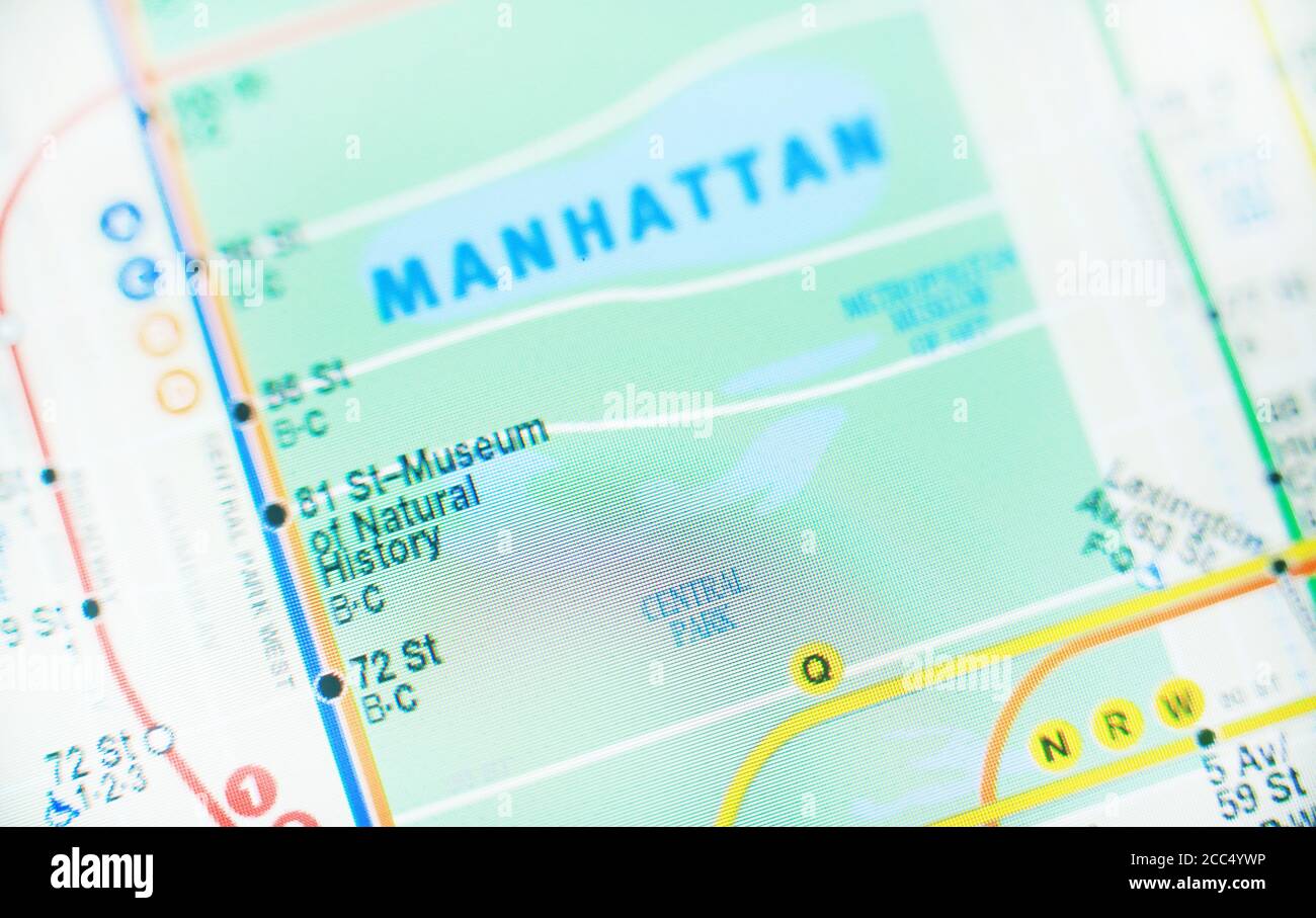 81st Street – Museum of Natural History station on New York City subway ...