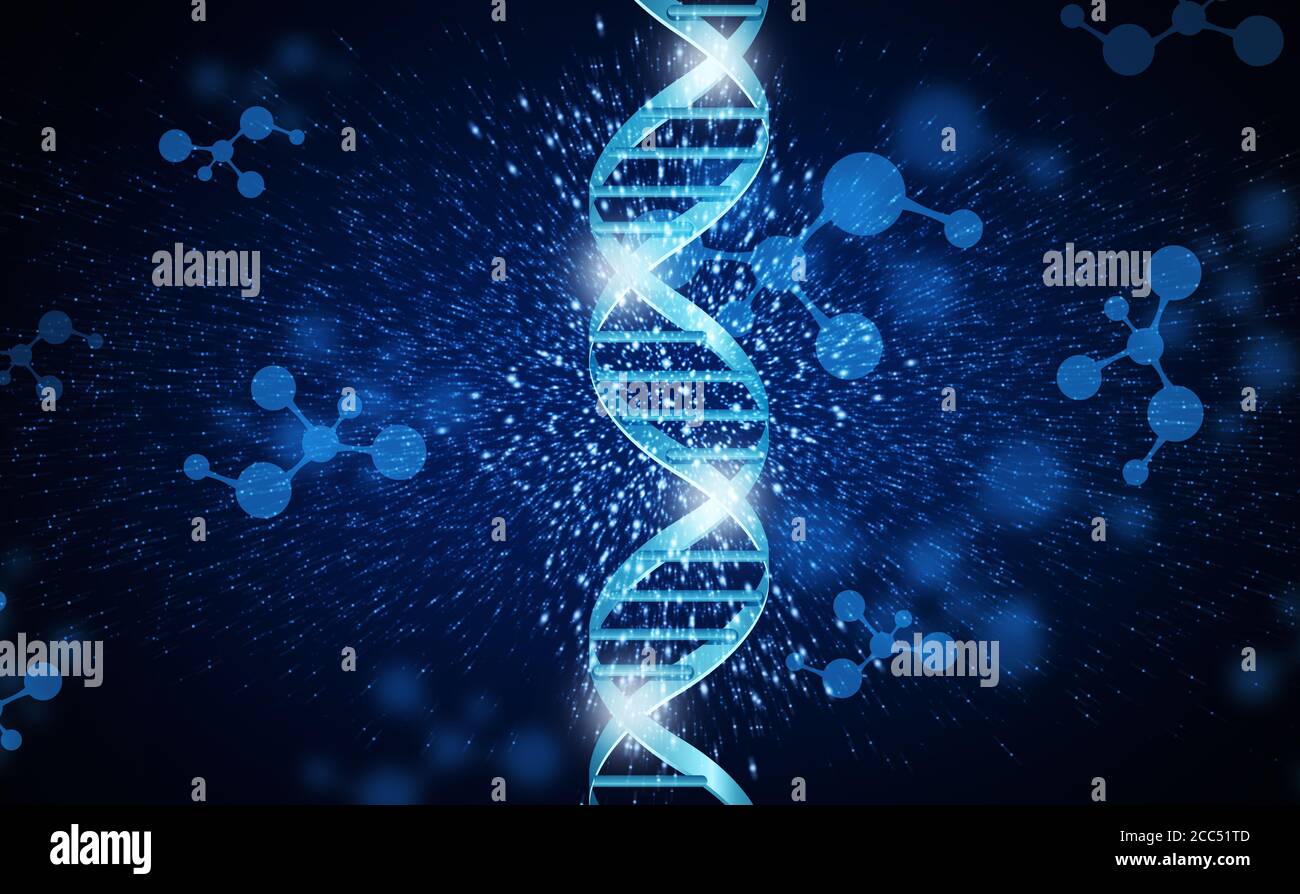 Science Dna Background