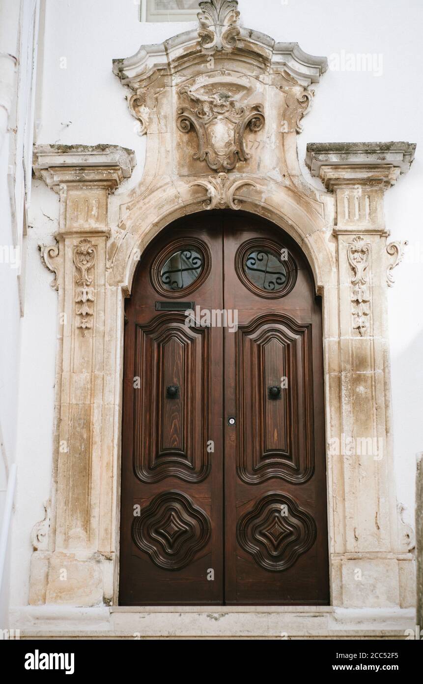 Ornate door ostuni hi-res stock photography and images - Alamy