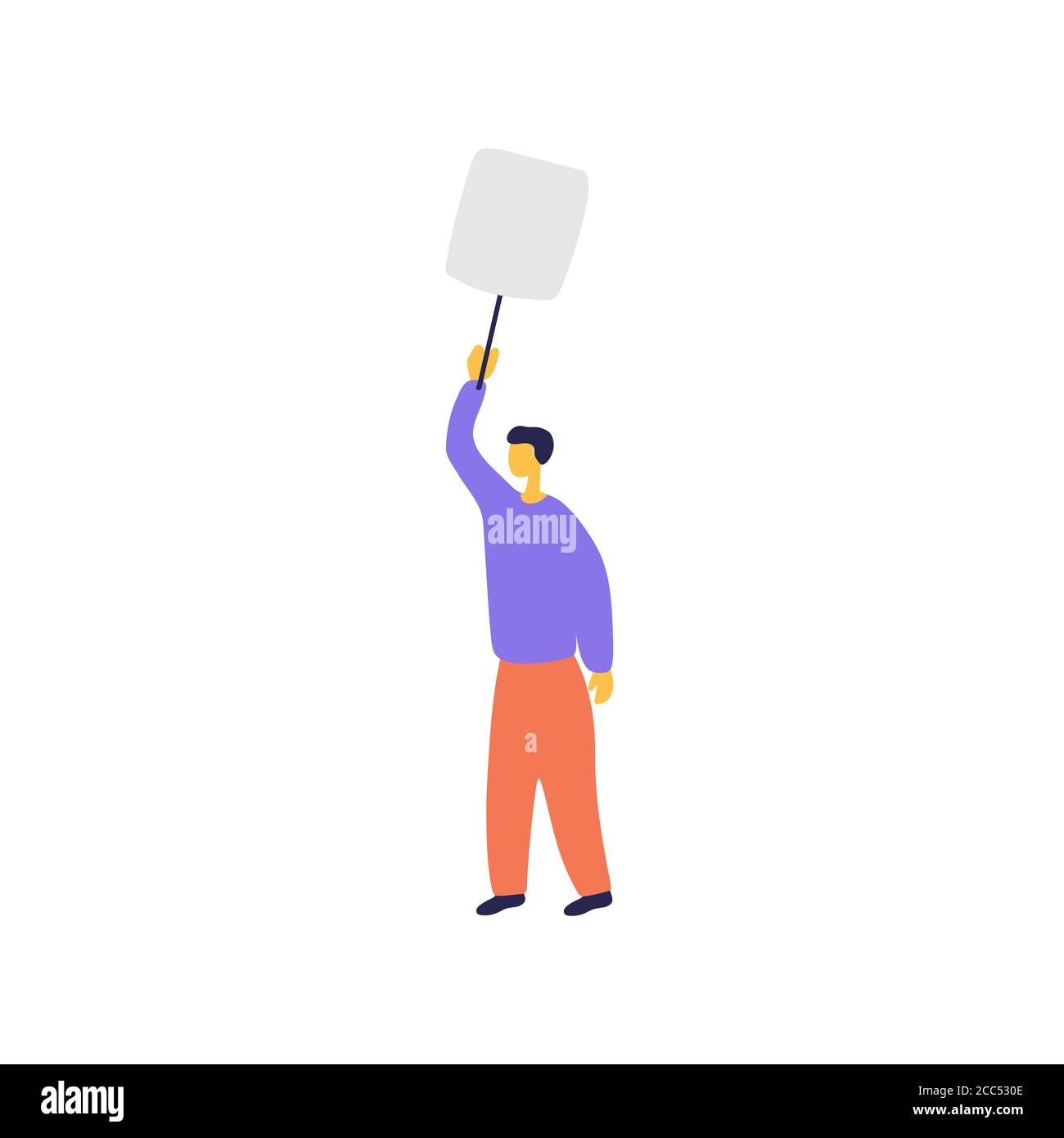 Political message banner Stock Vector Images - Alamy